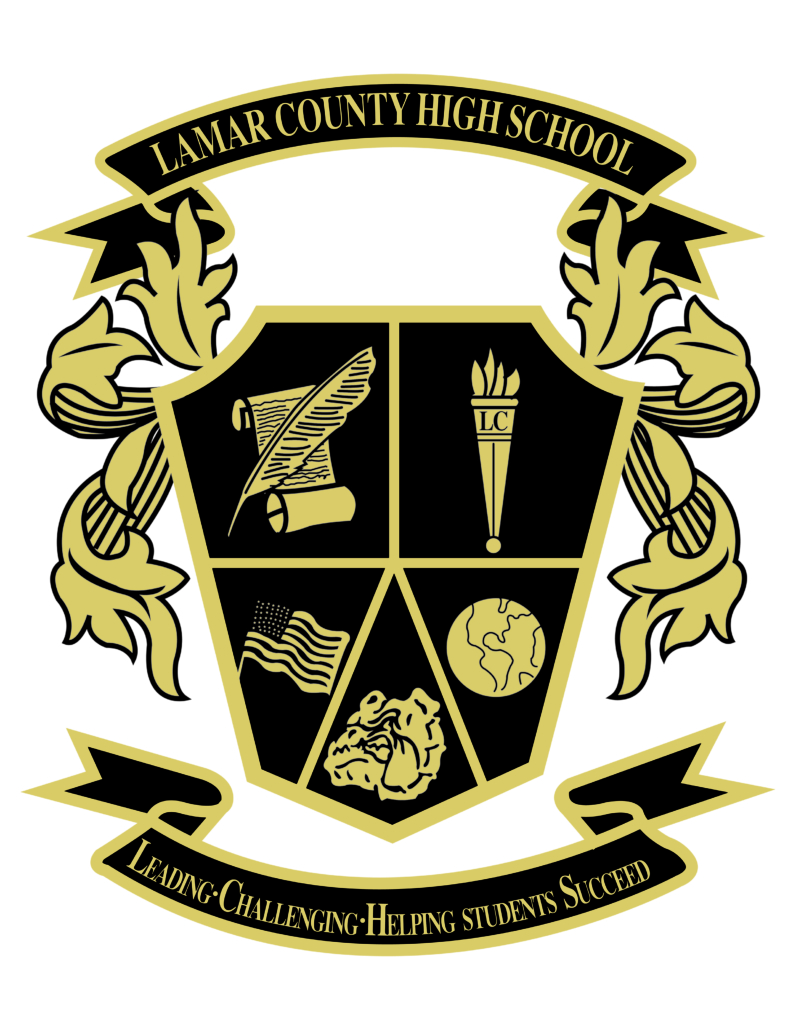 LAMAR COUNTY HS CREST ART COLOR 2019 - MRM Grad Sales