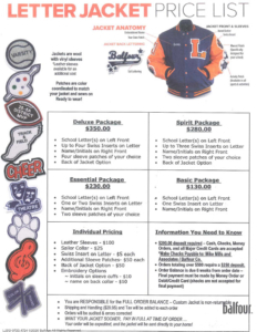 Letter Jackets - MRM Grad Sales